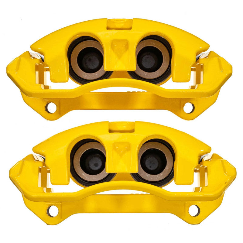 PowerStop Rear Yellow Calipers with Brackets – Compatible with Ford F ...